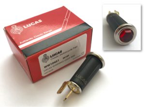 Warning Light (Red)- Lucas – WW10451 – IronHorse Restorations
