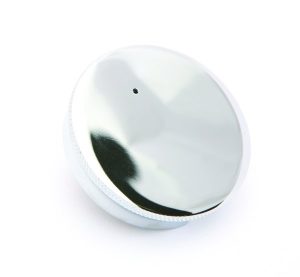 FUEL TANK CAP – 2″ Chrome fuel/oil cap with vent. Made in England ...
