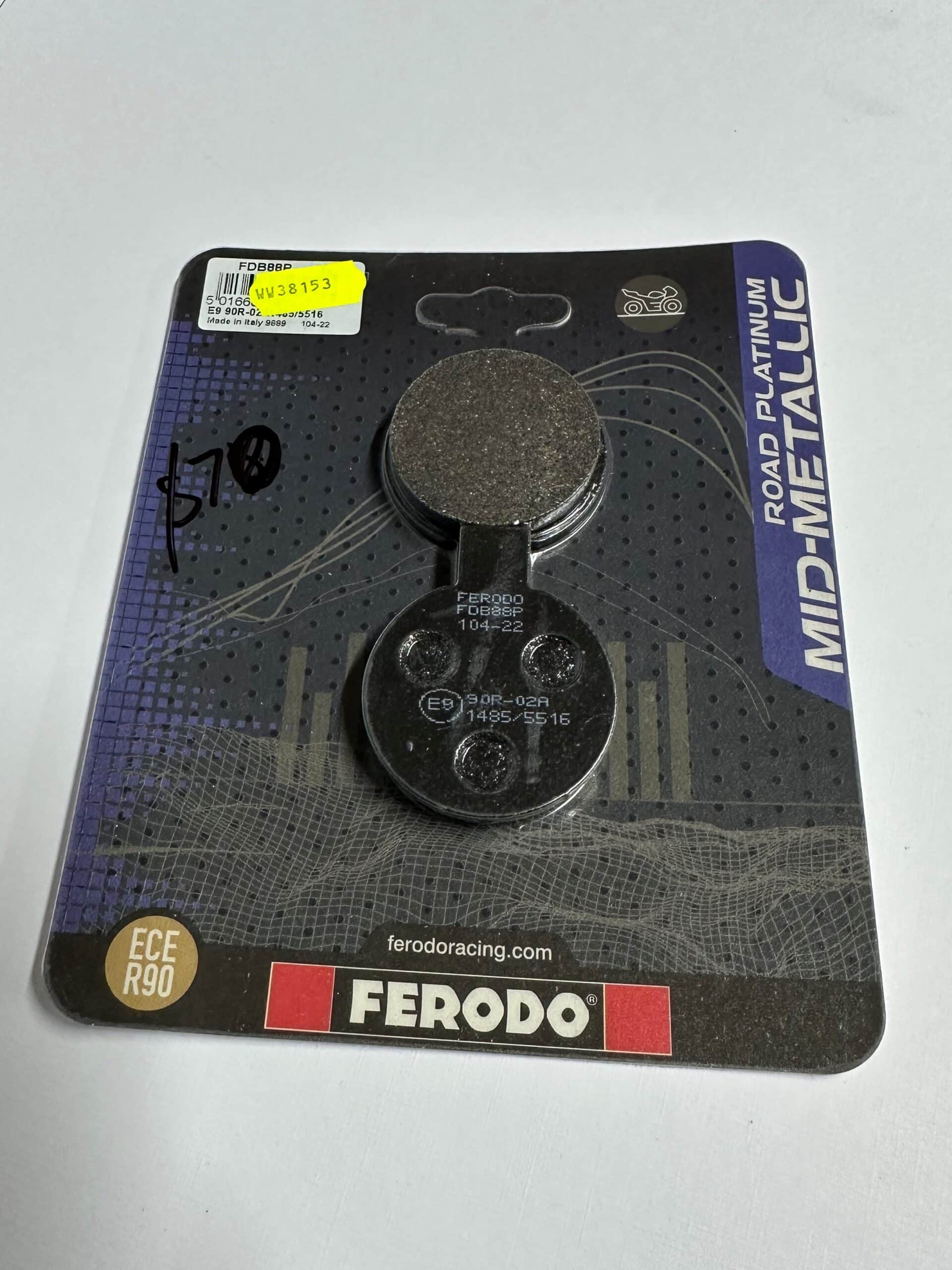 Ferodo FDB88P Platinum Disc Pads Norton Commando Road Platinum mid ...