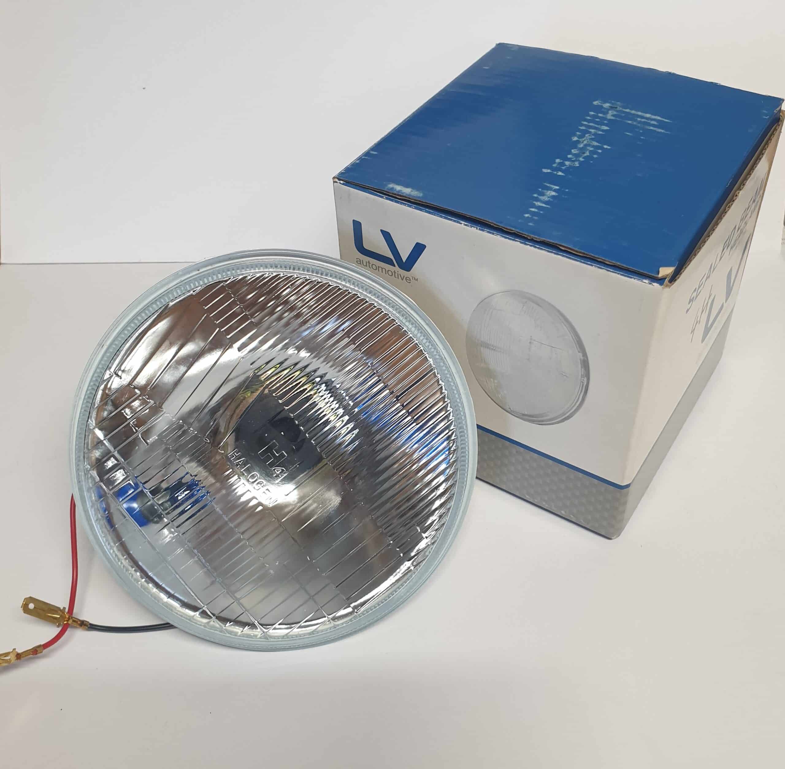 Sealed Beam Head Light 5 3/4″ 146mm H4 12V – IronHorse Restorations